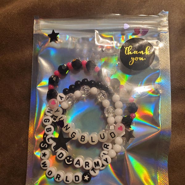 Yungblud Bracelets, Idols World Tour Bracelets, Idols Bracelets ...