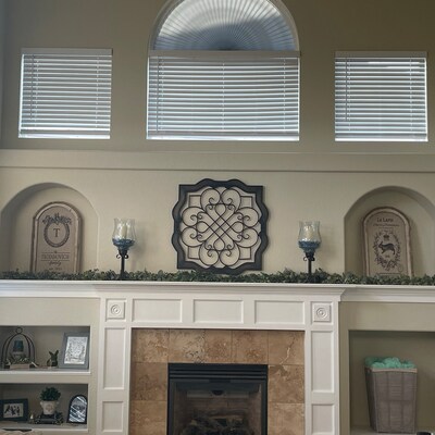 Monogram Wall Art Arch Window Frame Personalized Gift Custom Farmhouse ...