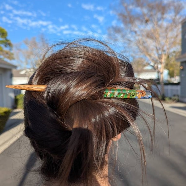 Personalized Honey Dipper With Flowers, Honey Favors, Resin Wooden ...