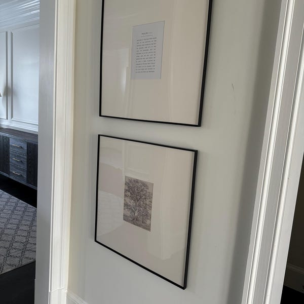 Bible Verse Hanging Sign, Psalm 23 Framed Christian Wall Art, the Lord is My Shepherd, Living ...