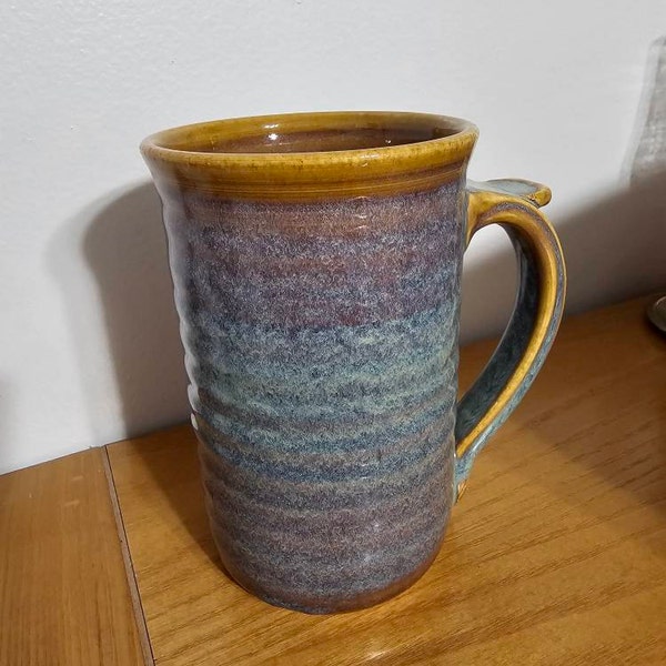 Large (16-ounce) Stoneware Mug for Coffee or Tea in Opal**ready TO SHIP ...