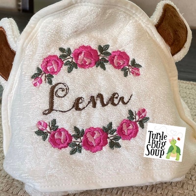 Machine Embroidery Design Small Curved Border of Roses. Small Curved ...
