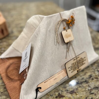 Personalized Magnetic Wooden Notepad Holder to Do List Notepad Rustic ...