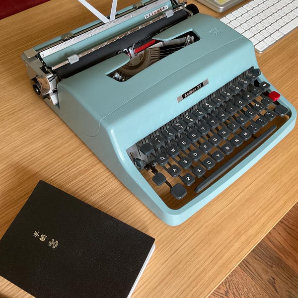 Vintage Stunning Design ABC Typewriter, 1963 High Quality German ...