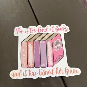 No Shelf Control Vinyl Sticker Bookshelf Sticker Bookish | Etsy