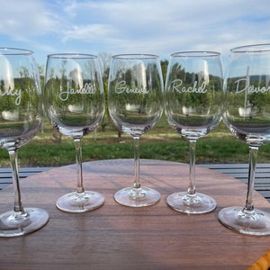 Custom Designed Glasses Custom Logo Glass Etched Glassware - Etsy