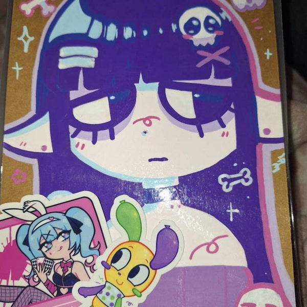 TADC Vinyl Stickers | the Amazing Digital Circus (PACK OF 3) Jax Gangle ...