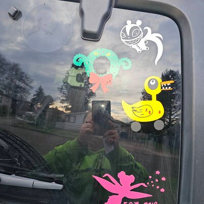 Curly Girl Car Decal/ Sticker - Etsy