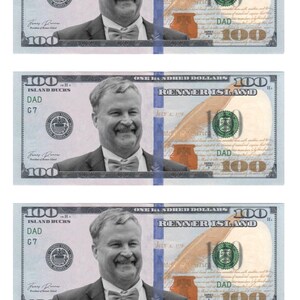 Your Face on Money, Game Money, 100 Dollar Bill, Party Money, Custom ...