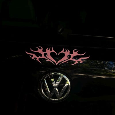 Car Tramp Stamp Vinyl Decal Rearview Mirror Laptop Bumper Sticker ...