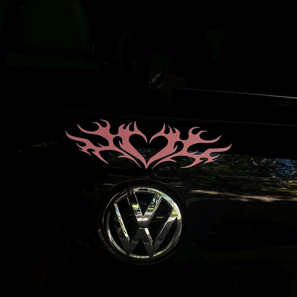 Car Tramp Stamp Vinyl Decal | Rearview Mirror Window Bumper Sticker ...