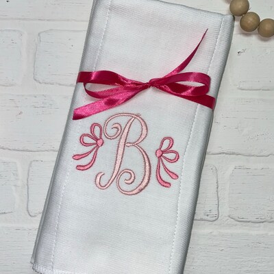 Side Bow Floral Machine Embroidery Design - Etsy