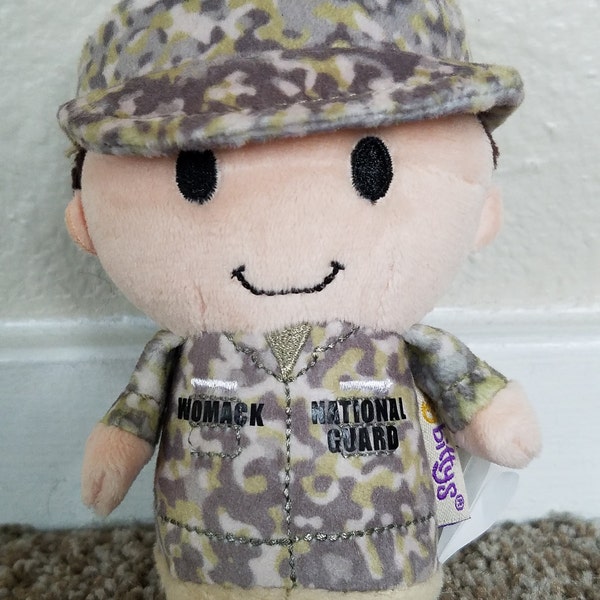 Personalized Camo Military Itty Bitty Plush - US Air Force, Army, Navy ...