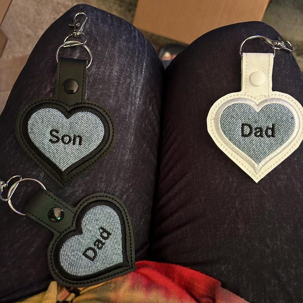 Memory Keychain Made From a Loved Ones Clothing - Etsy