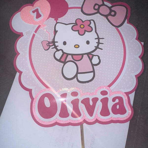 Custom “happy Birthday” Cupcake Toppers With Age - Perfect for Birthday ...