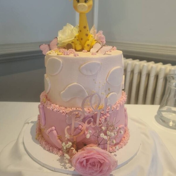 Giraffe Fondant Cake Topper. - Etsy UK