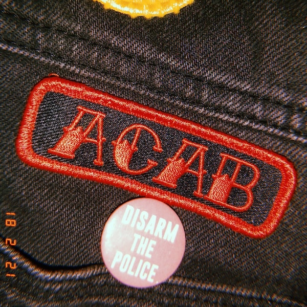 ACAB Embroidered Patch All Cops Are Bastards Protest Patches - Etsy