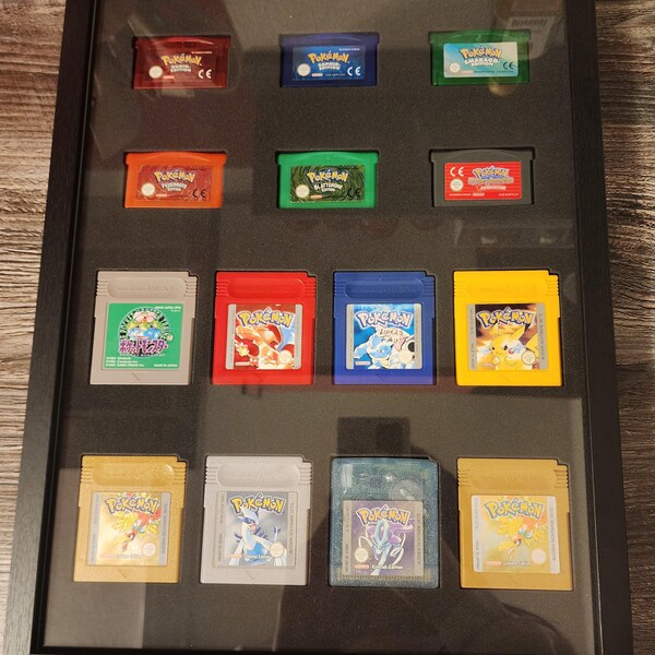 Rahmen PSA, CGC, BGS Pokemon Sport Karten Holz Case Display ...