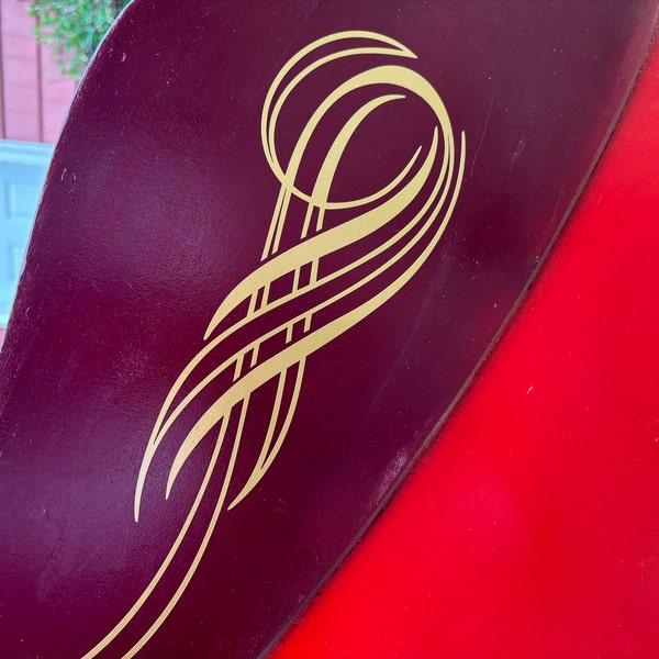 Pinstripe Decal / Scroll Pair Many Colors and Sizes to Choose From ...