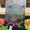Glow Party Sign, Glow Table Sign, Let's Glow Crazy Table Sign, Neon ...