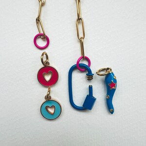 Coin Connector Links,tiny Round Disc Pendant,pave Clear CZ Jewelry,diy ...