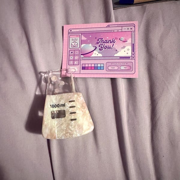 Beaker Hair Clip, Scientist, Stem, Chemist, Physicist - Etsy UK