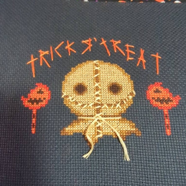 Trick or Treat Samuel - Halloween - Cross Stitch Pattern - Horror ...
