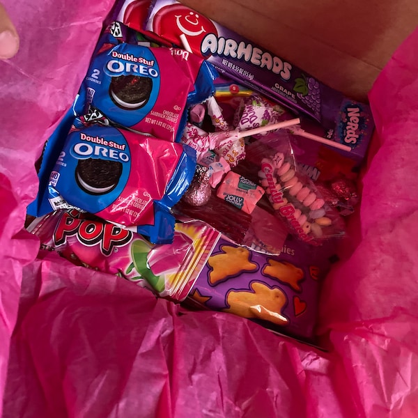 Purple Gift Box | Purple Themed Snack Care Package | Thinking of You ...