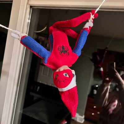 Spider Elf Shirt and Mask Spider Elf Sweater - Etsy