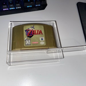 Bitlounger Nintendo 64 Game Box Cartvault Acrylic N64 Cartridge Storage ...