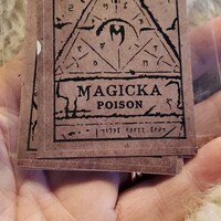 3 Skyrim Beverages Stickers Skooma, Honningbrew and Black-briar Mead ...