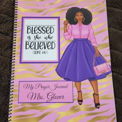 Prayer Journal, African American Journal, Bible Study, Black Woman ...