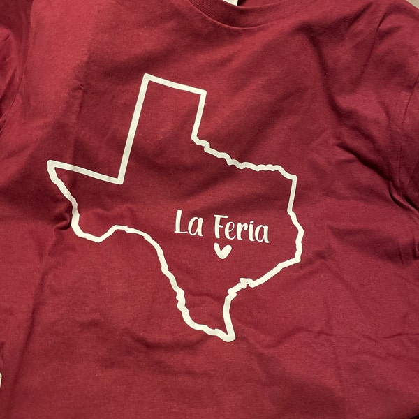 Custom Texas Shirt, Texas Cities Shirts, Custom Texas Map Shirts, Texas ...