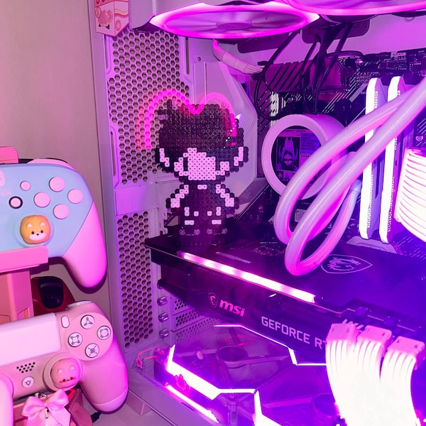 Omori (DREAM / HEADSPACE) Characters From Perler Beads, Perler Videogames, Aubrey, Kel, Hero ...