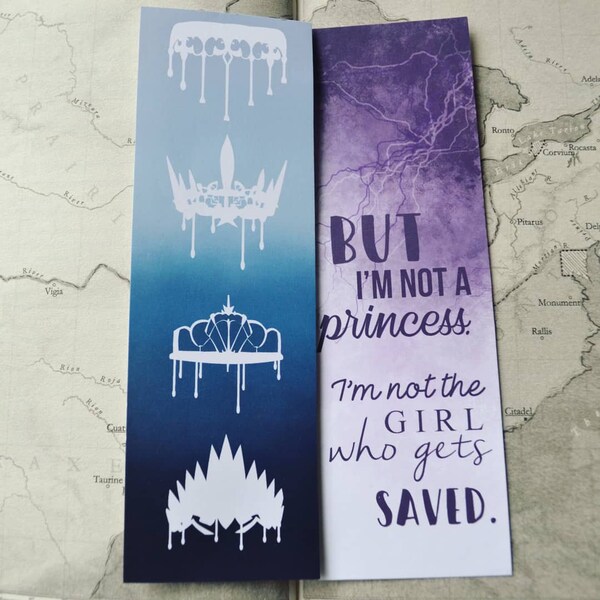 22. Red Queen Series Inspired Bookmarks - Etsy