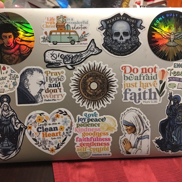 Do Not Be Afraid, Just Have Faith Sticker | Catholic | Decor ...