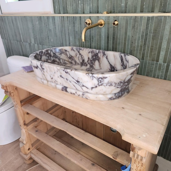 Calacatta Viola Marble Stone for Carving Sculpture, White Marble Block ...