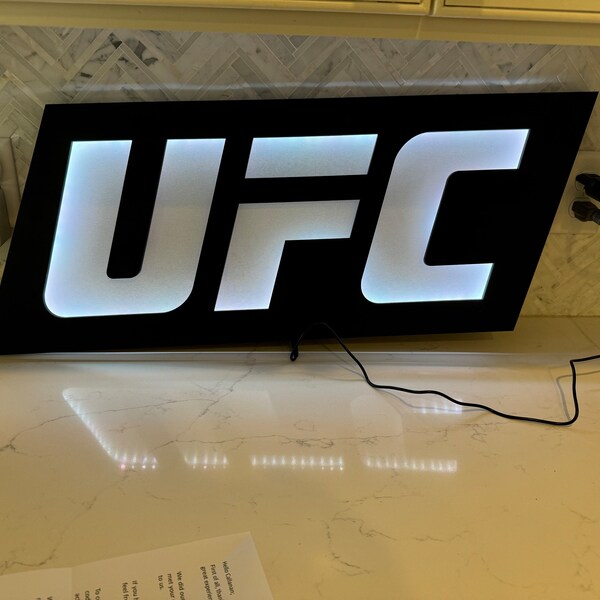 Faces of World Map Line Drawing Led Sign Illuminated Maps Wall Art ...