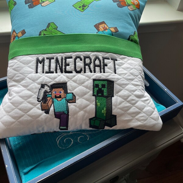 Steve Minecraft Embroidery Design (digital File) - Etsy