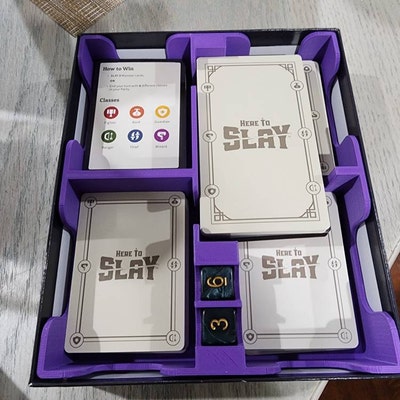 Here to Slay Insert for Sleeved & Standard Cards for KSE - Etsy