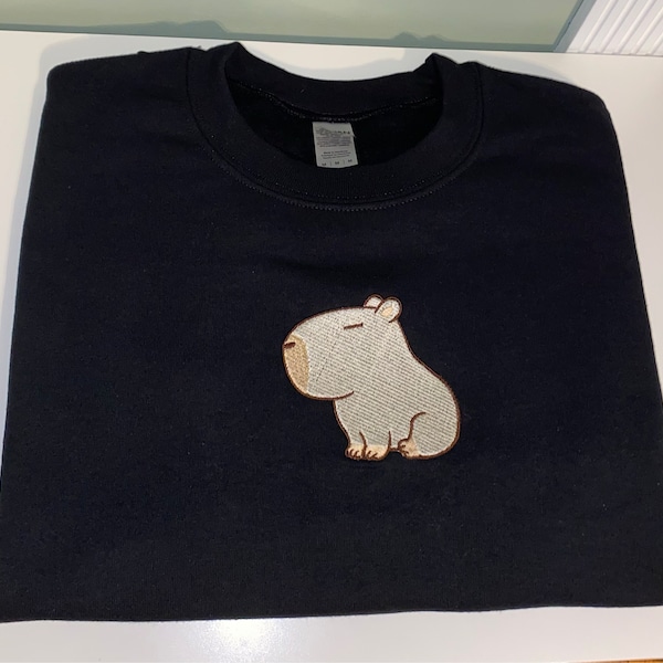 Capybara Embroidery Design, Machine Embroidery Designs, Embroidery ...