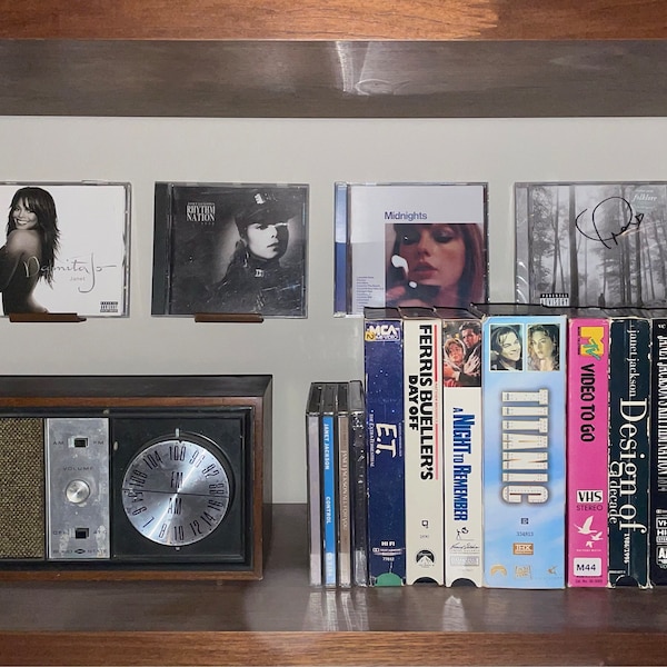 CD Display Shelf | Album Shelves | Wall Mount - Etsy