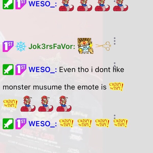 Monster Musume Emotes for Discord and Twitch individual Packs Lala's ...