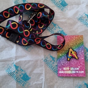 Rainbow Brain PIN Autistic Neurodiversity - Etsy