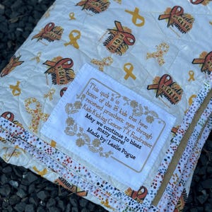 Nautical Anchor Quilt Label Custom Anchor Quilt Label Sublimation Quilt ...