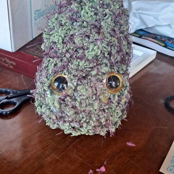 Nuglas, the Nug Bud Storage Jar (crochet) MADE TO ORDER - Etsy