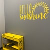 Hello Sunshine Decal - Good Morning Sunshine Wall Decal - Hello ...