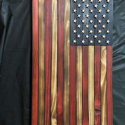 Choose Size and Qty .25 to 2.875 Mini Wood Stars Laser Cut Flag Making ...
