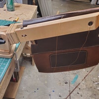 HV14-W Leather Craft Vise Stitching Pony With Rotating Wings 14 ...