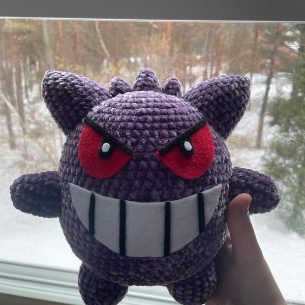 Derpy Demon Tiger KPDH Crochet Amigurumi Pattern PDF (comes W/ Step by ...